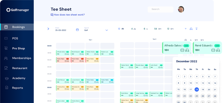 Golfmanager | Golf management software, 100% cloud-based