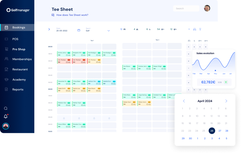 Golfmanager | Golf management software, 100% cloud-based