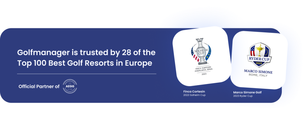 Golfmanager | Golf management software, 100% cloud-based
